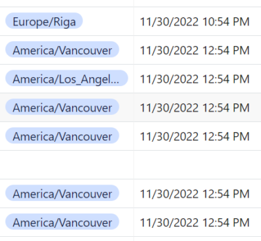 Getting Local Time based on Timezone in AirTable | Geek Tank